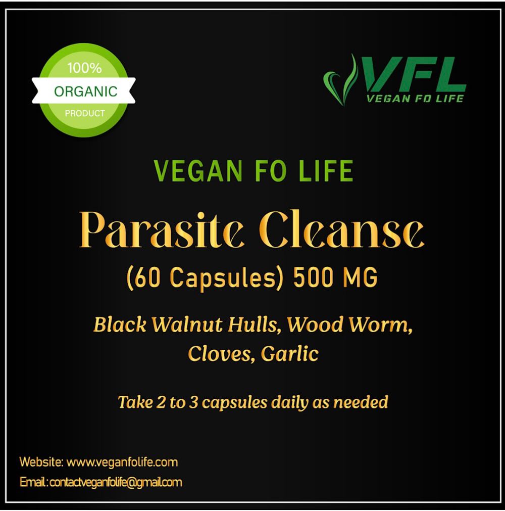 Parasite Capsules Mix (60) – VEGAN FO LIFE