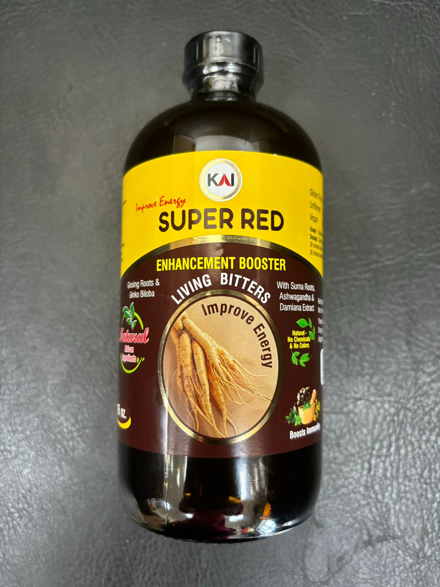 Super Red Bitters 16oz – VEGAN FO LIFE