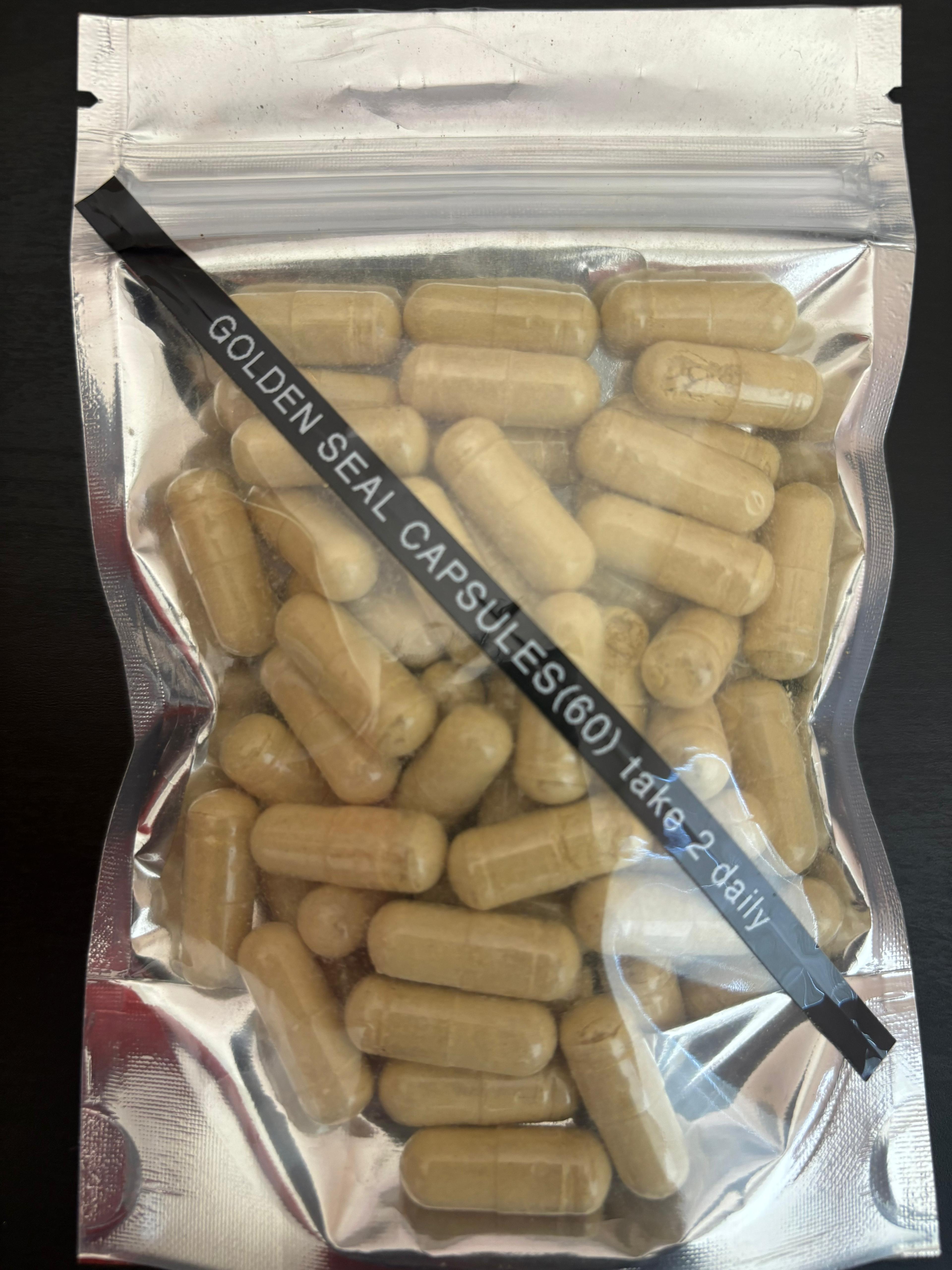 Golden Seal Capsules (60) – VEGAN FO LIFE