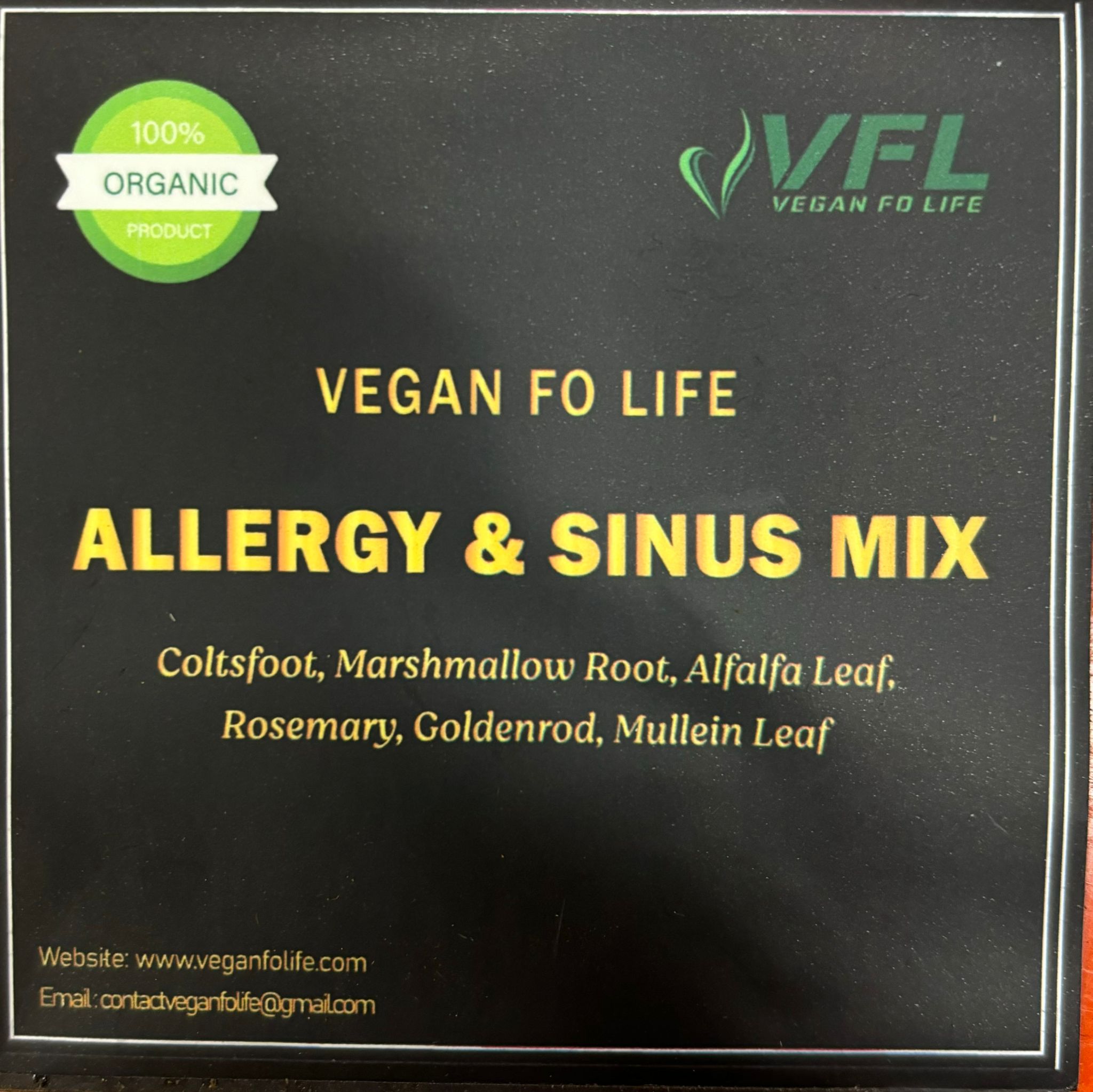 Allergy & Sinus Mix – VEGAN FO LIFE
