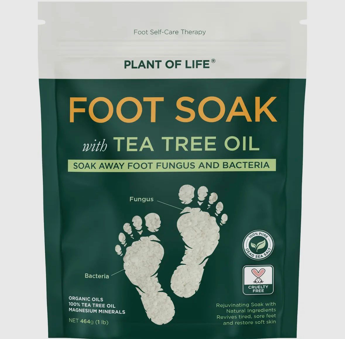 Tea Tree Foot Soak 1lb – VEGAN FO LIFE