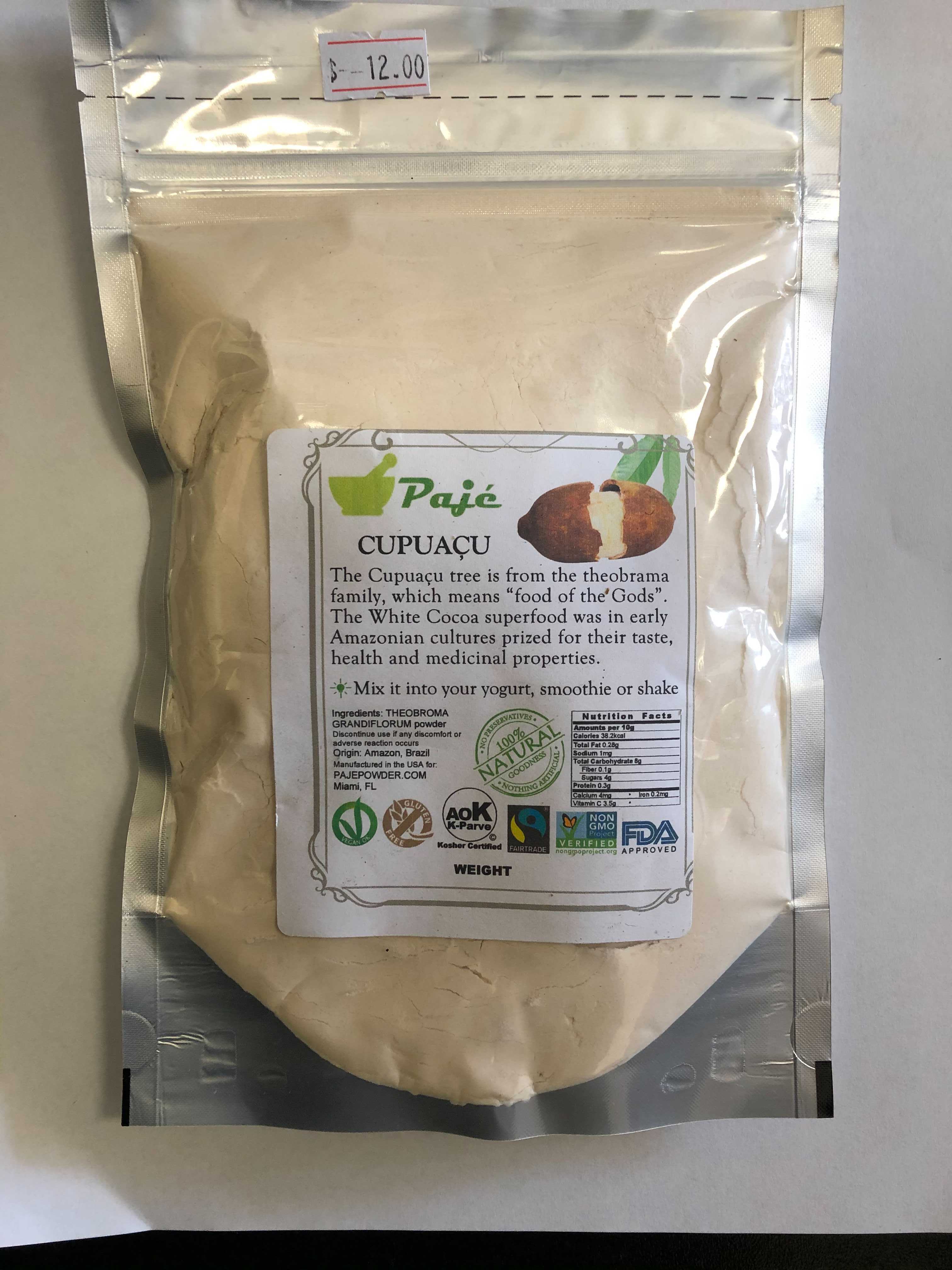 Cupuacu Powder 8oz – VEGAN FO LIFE